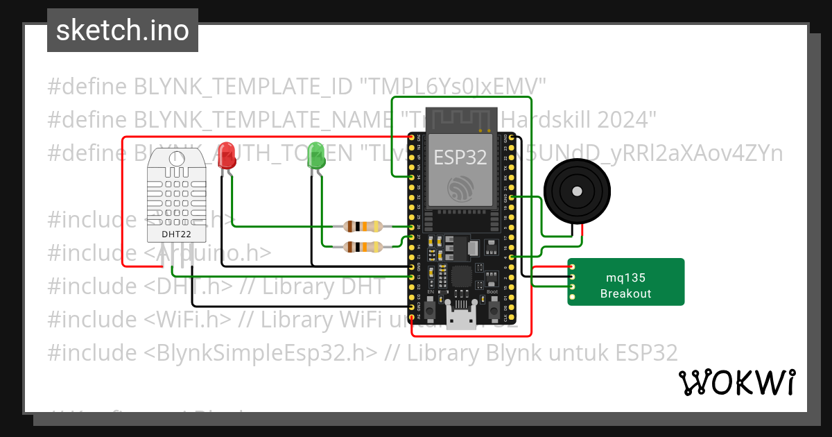 Nabila - Wokwi ESP32, STM32, Arduino Simulator