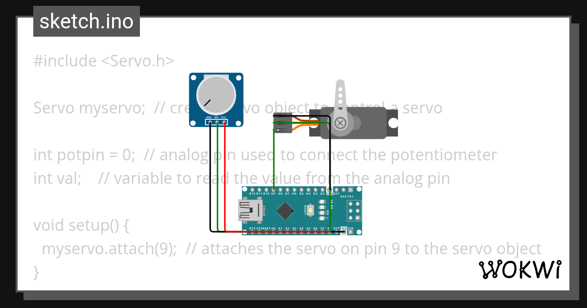 Servopot Wokwi Esp32 Stm32 Arduino Simulator 4307