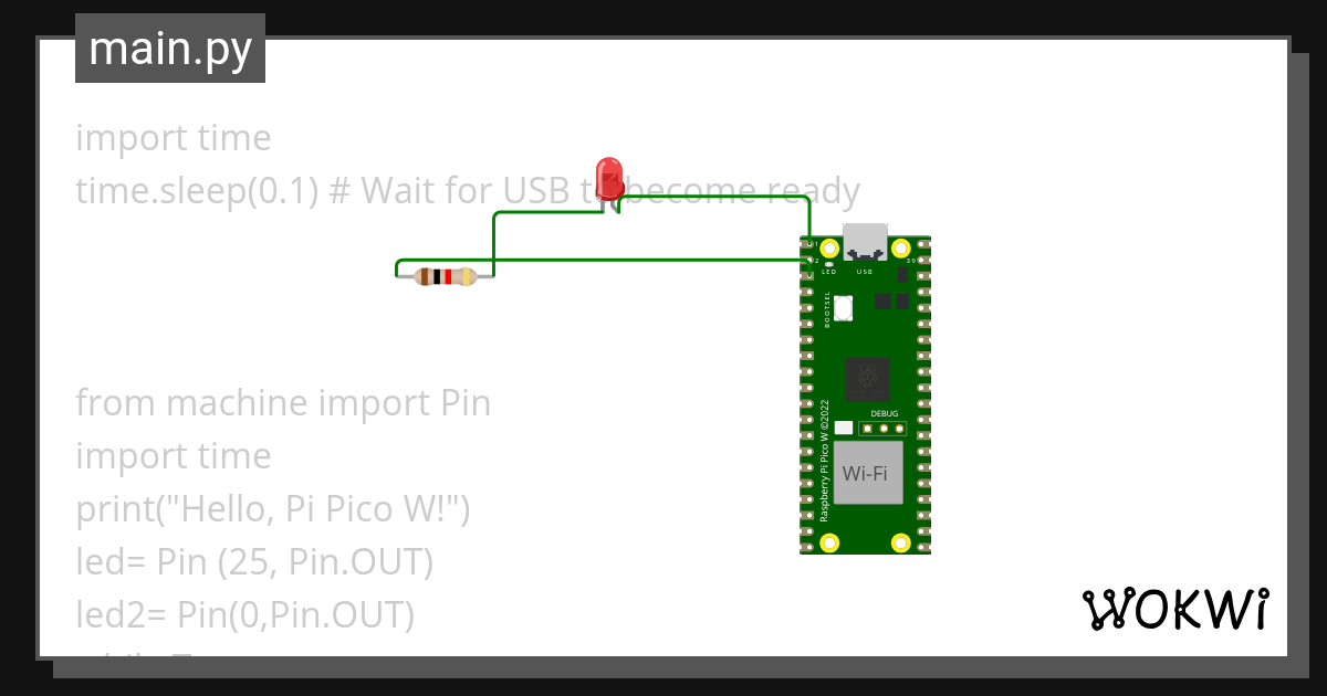 2 Leds Wokwi Esp32 Stm32 Arduino Simulator 4833