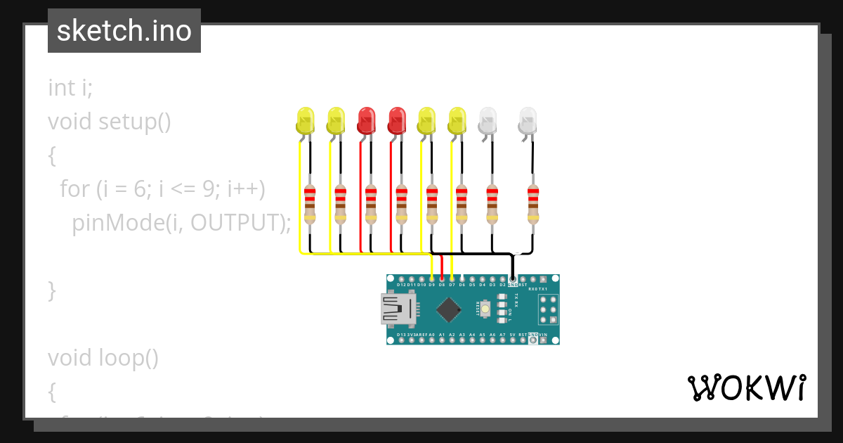 Led12 Wokwi Esp32 Stm32 Arduino Simulator 3115