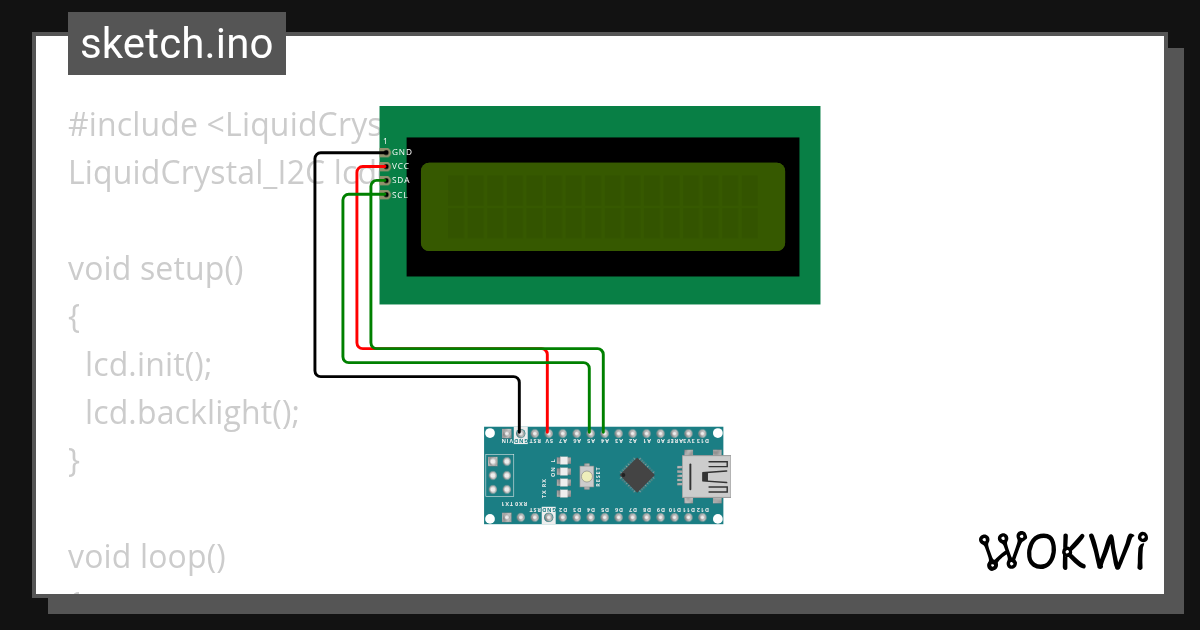 lcd test - Wokwi ESP32, STM32, Arduino Simulator lcd test - Wokwi ESP32, STM32, Arduino Simulator