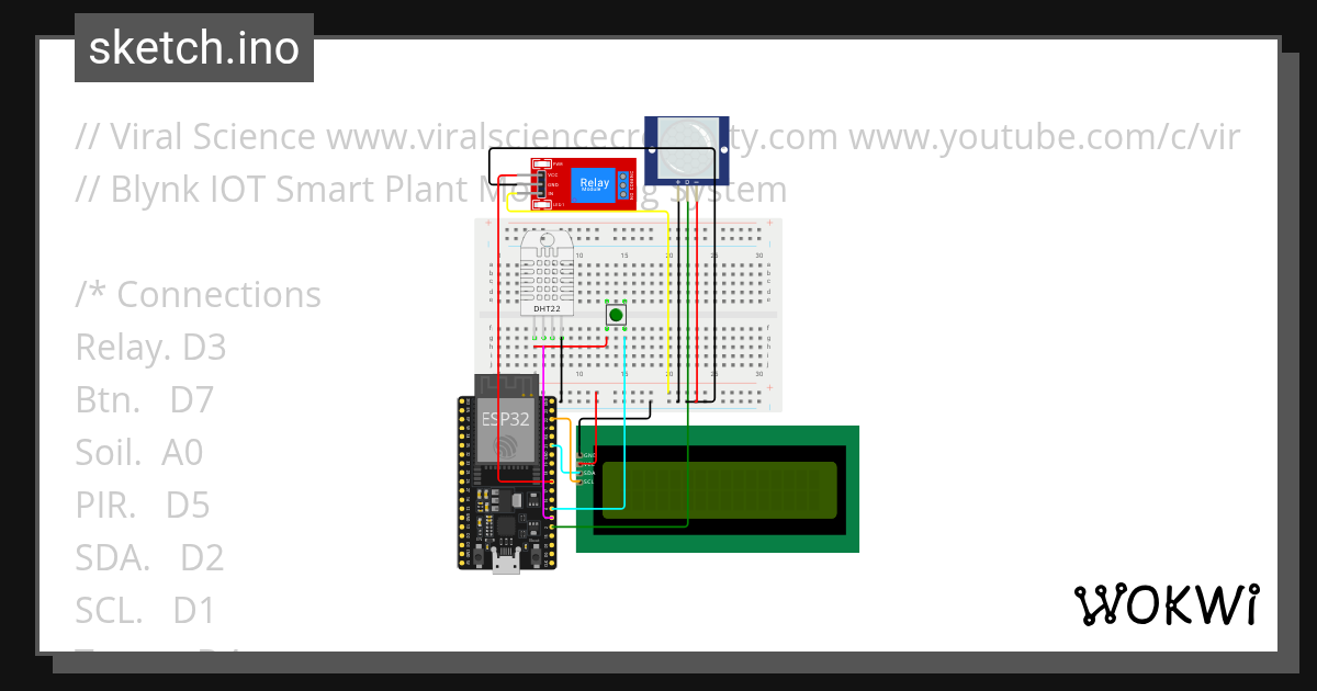 Wokwi - Online ESP32, STM32, Arduino Simulator
