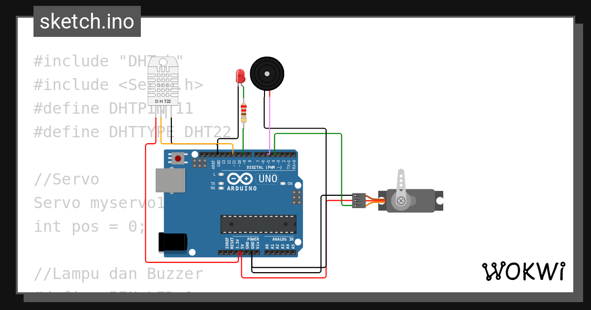 Sensor Suhu Wokwi Esp32 Stm32 Arduino Simulator 9831