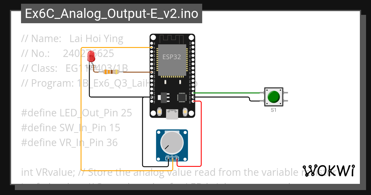 EX6 Q3 - Wokwi ESP32, STM32, Arduino Simulator