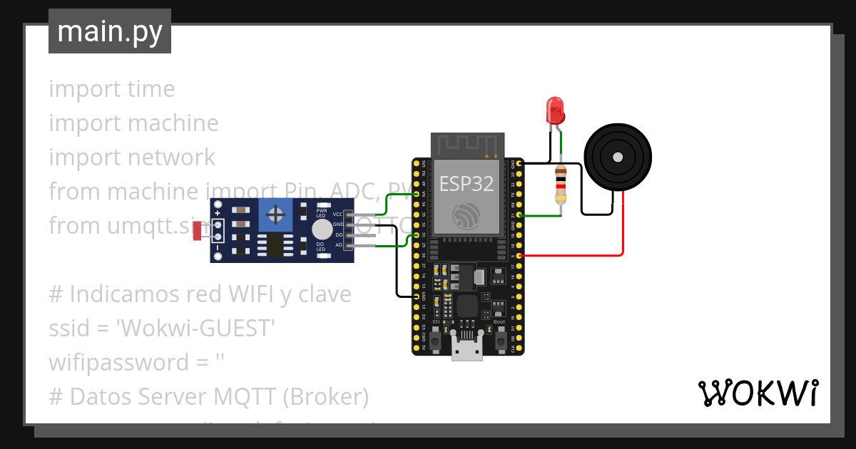 TP LUZ - Wokwi ESP32, STM32, Arduino Simulator