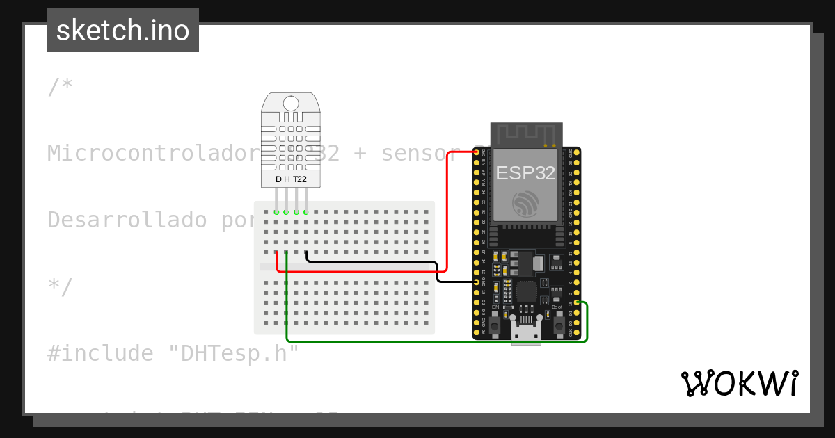 Mcm Sensordht22 Wokwi Esp32 Stm32 Arduino Simulator 3616