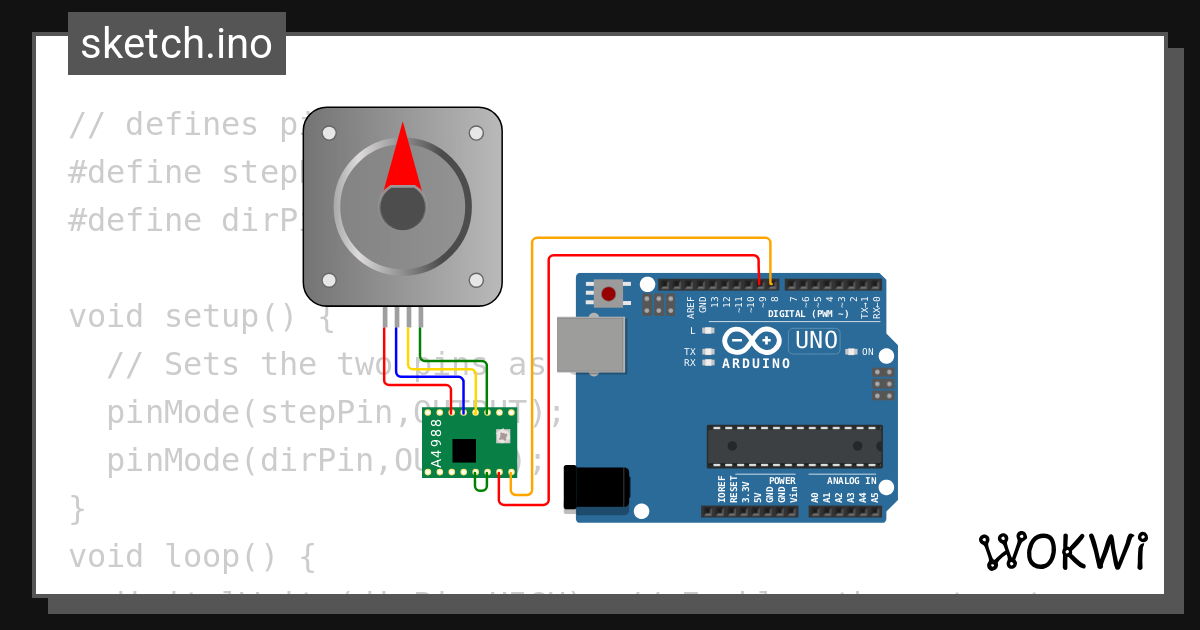 Stepper Motor And Button Copy Wokwi Esp32 Stm32 Arduino Simulator 3645