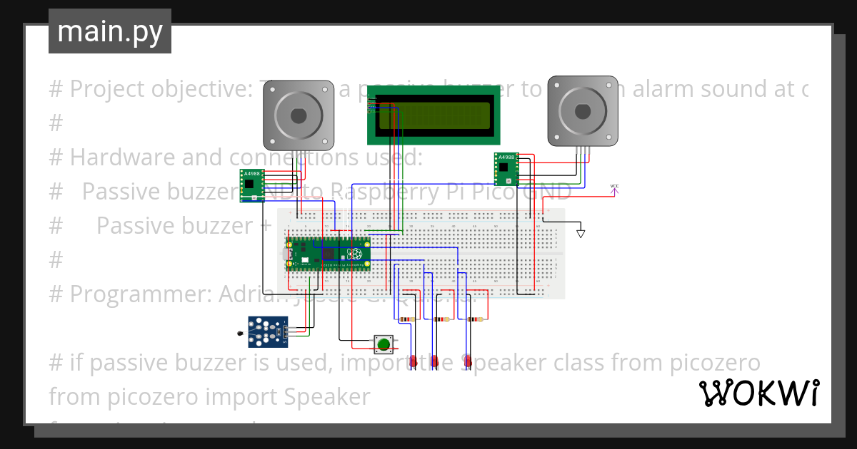 Four v1 - Wokwi ESP32, STM32, Arduino Simulator