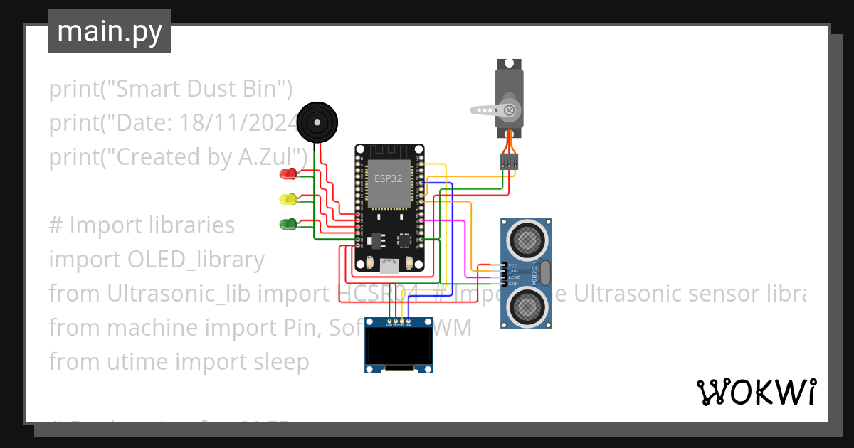 Wokwi - Online ESP32, STM32, Arduino Simulator