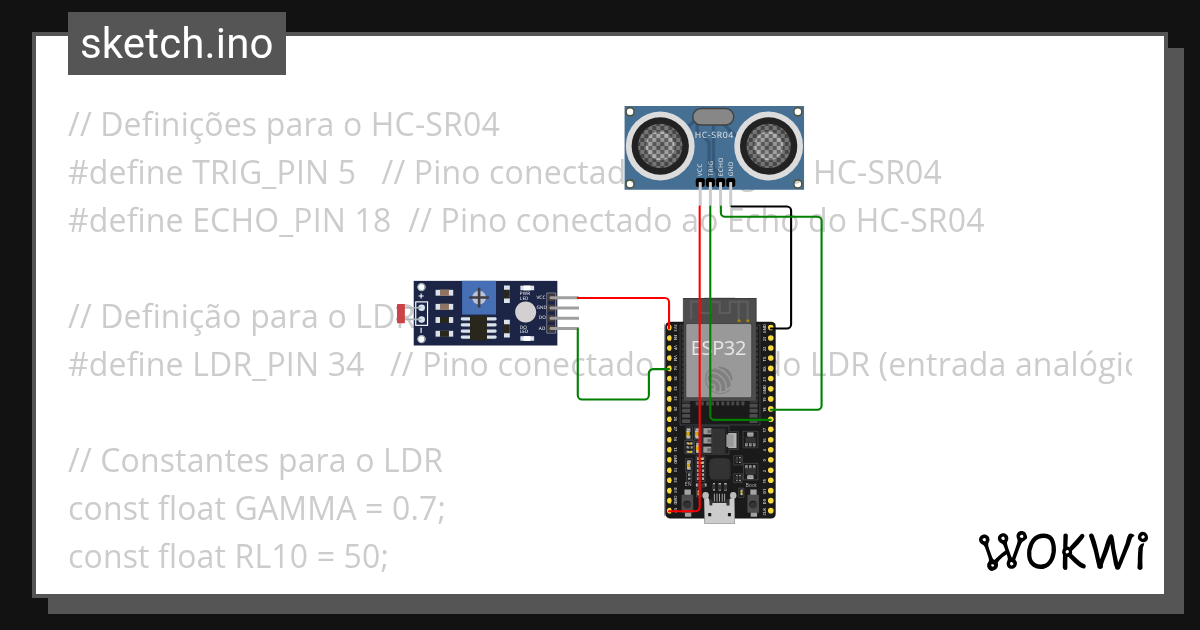gs challange - Wokwi ESP32, STM32, Arduino Simulator