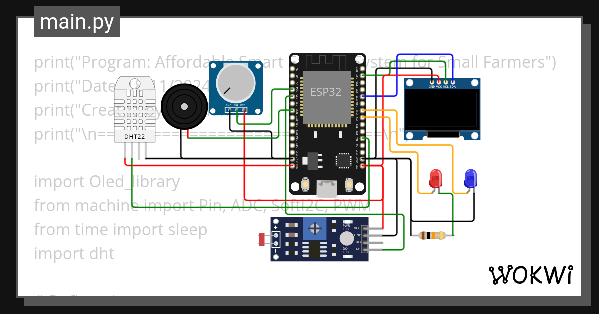Wokwi - Online ESP32, STM32, Arduino Simulator