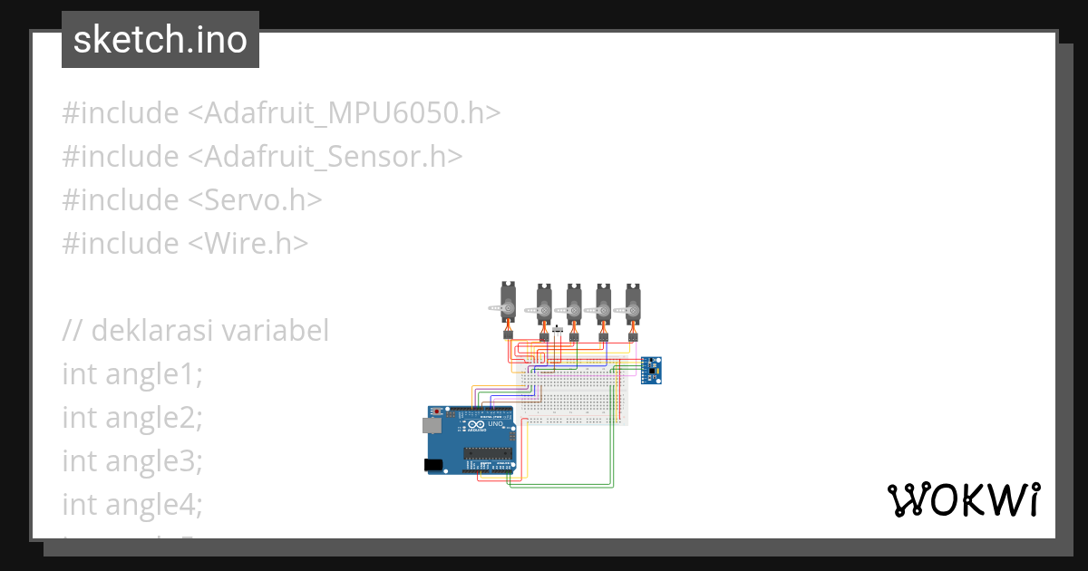 Gyro 5 Wokwi Esp32 Stm32 Arduino Simulator