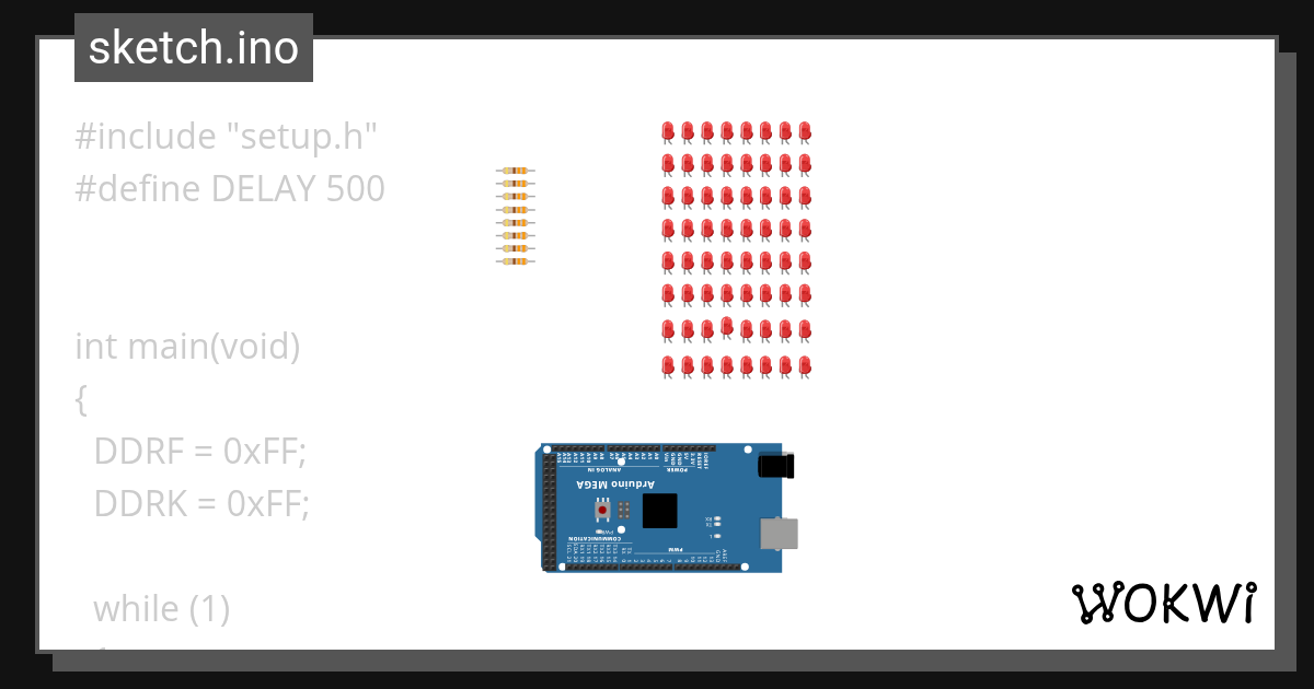 Espproblemset1dotmatrix9 Wokwi Esp32 Stm32 Arduino Simulator 9694