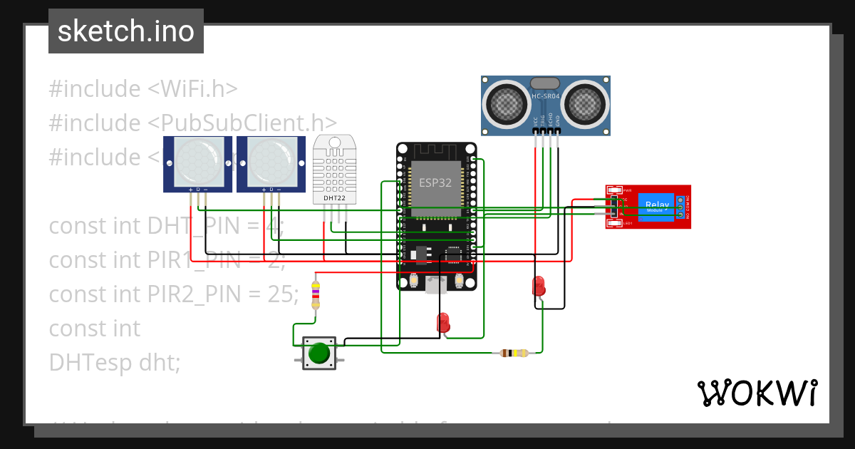 MuhShad MQTT DHT.ino - Wokwi ESP32, STM32, Arduino Simulator