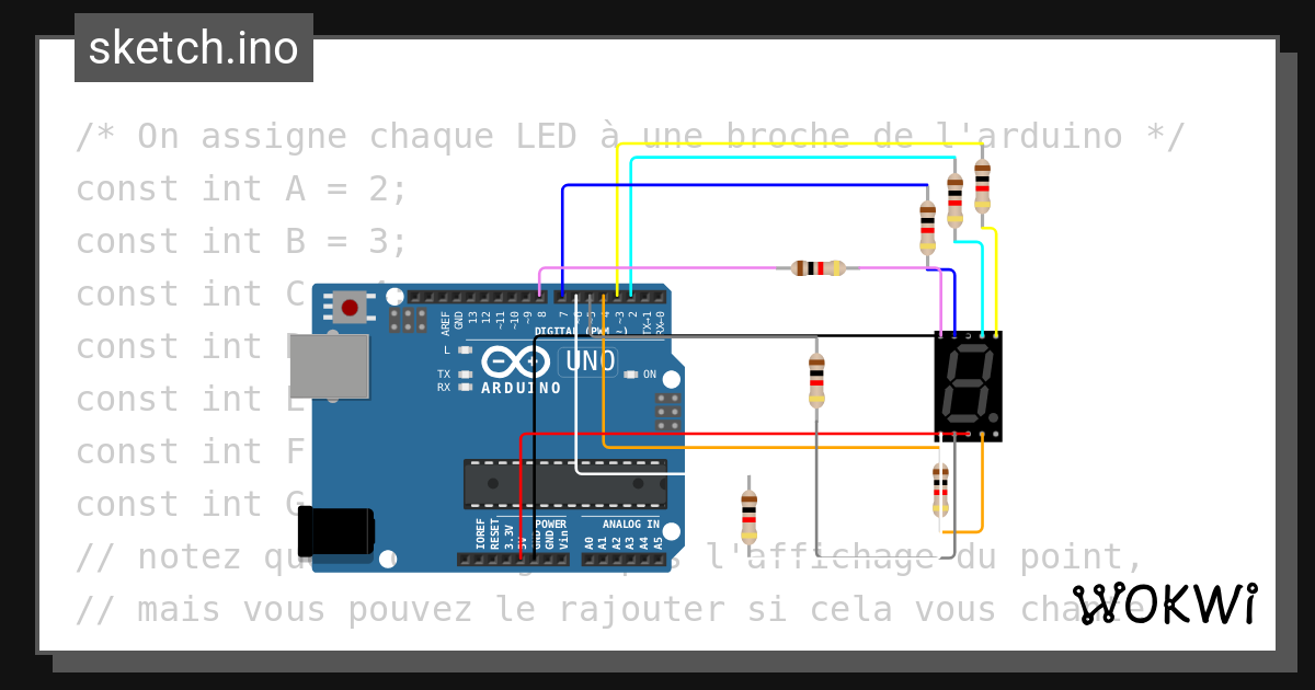 Affichage Arduino Wokwi Esp32 Stm32 Arduino Simulator 