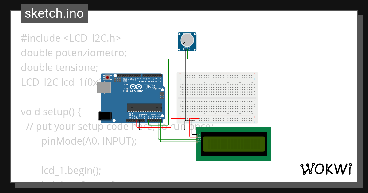 Test Lcd Con Potenziometro Wokwi Esp32 Stm32 Arduino Simulator 7881