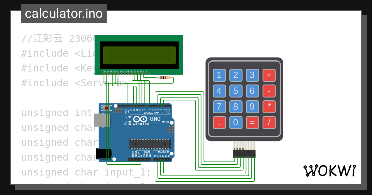 作业1118 Wokwi Esp32 Stm32 Arduino Simulator 7632