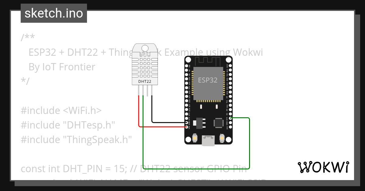 Esp32 Dht22 Thingspeak Iot Frontier Copy Wokwi Esp32 Stm32 0106