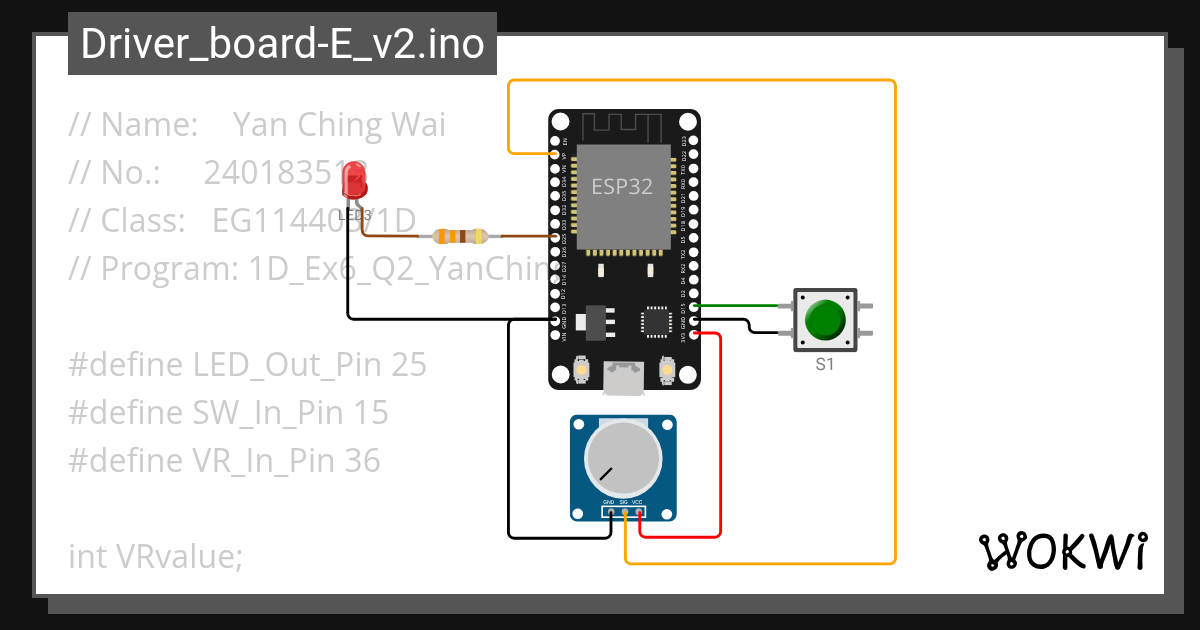 Ex6q2 Yanchingwai240183513 Copy 3 Wokwi Esp32 Stm32 Arduino 