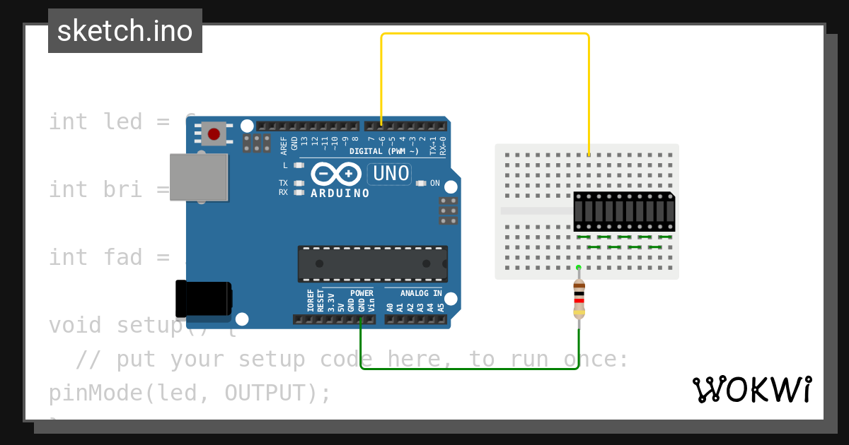 Pulsing Lights Wokwi Esp32 Stm32 Arduino Simulator 0941
