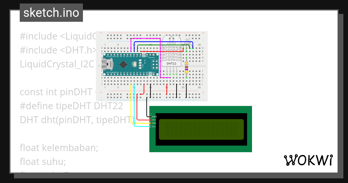 8-1) 8A Termometer Digital Multisatuan _ Alvis - Wokwi ESP32, STM32, Arduino Simulator
