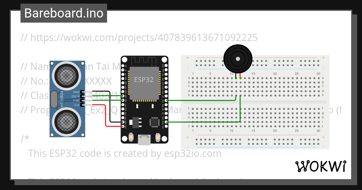 Wokwi - Online ESP32, STM32, Arduino Simulator