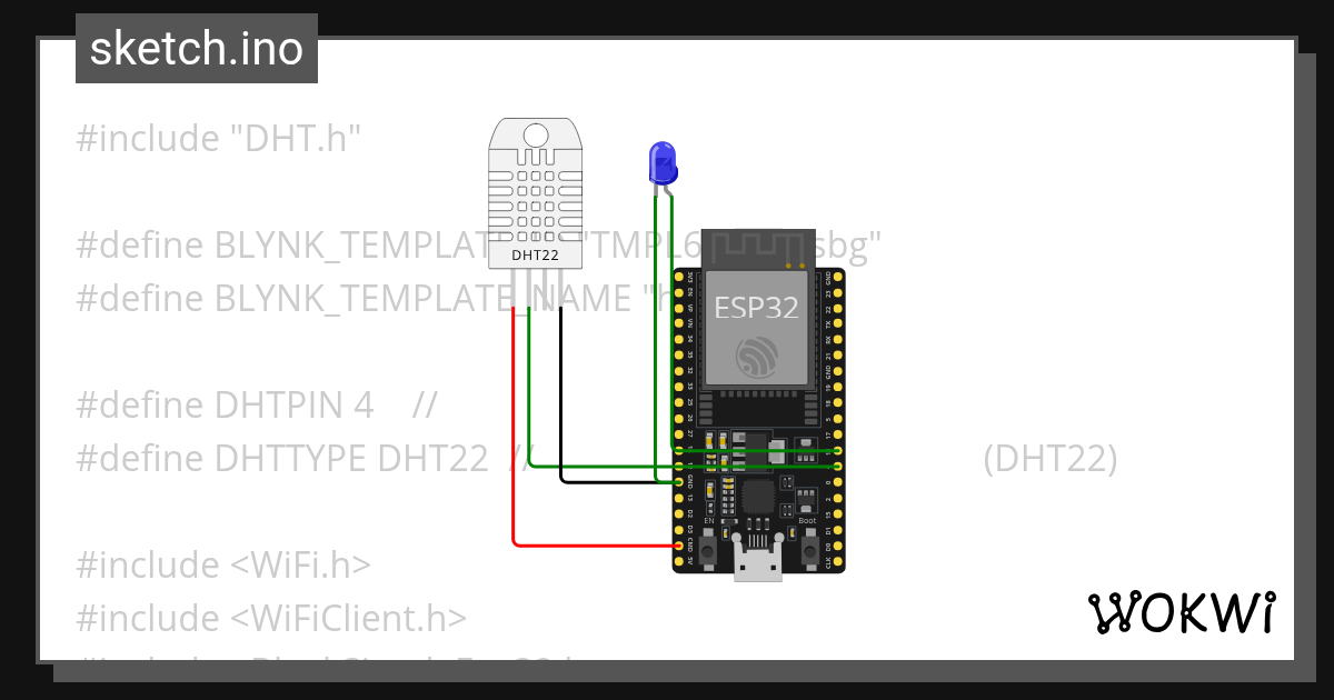 humi - Wokwi ESP32, STM32, Arduino Simulator