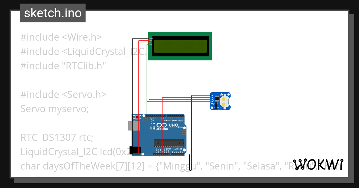 Rct dan lcd - Wokwi ESP32, STM32, Arduino Simulator