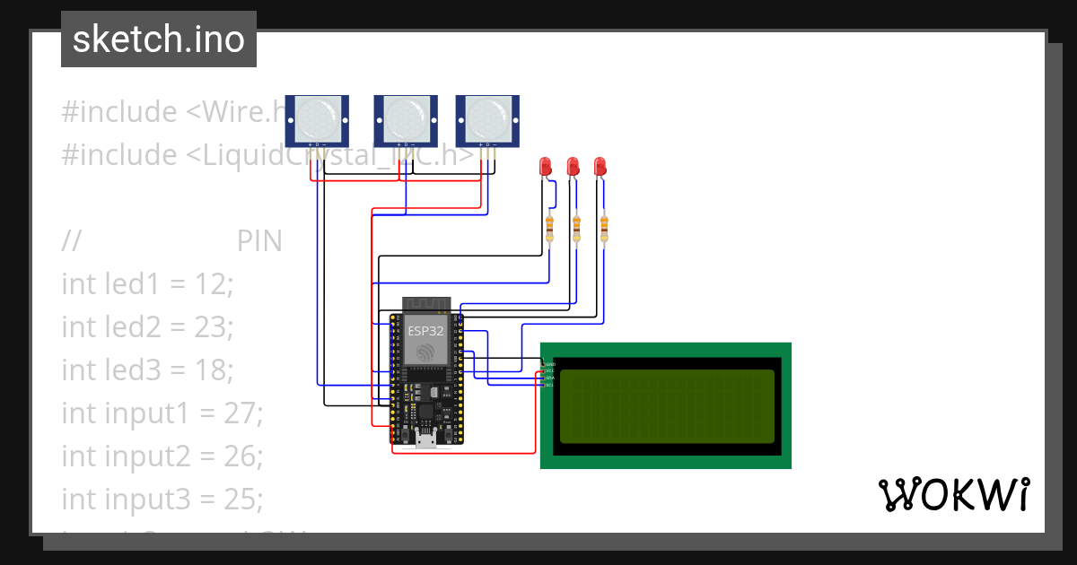project12 - Wokwi ESP32, STM32, Arduino Simulator