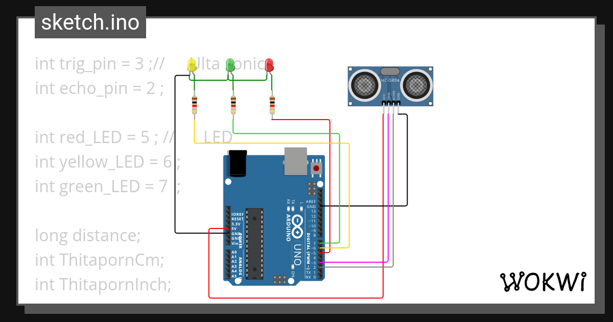 Ex - Wokwi ESP32, STM32, Arduino Simulator