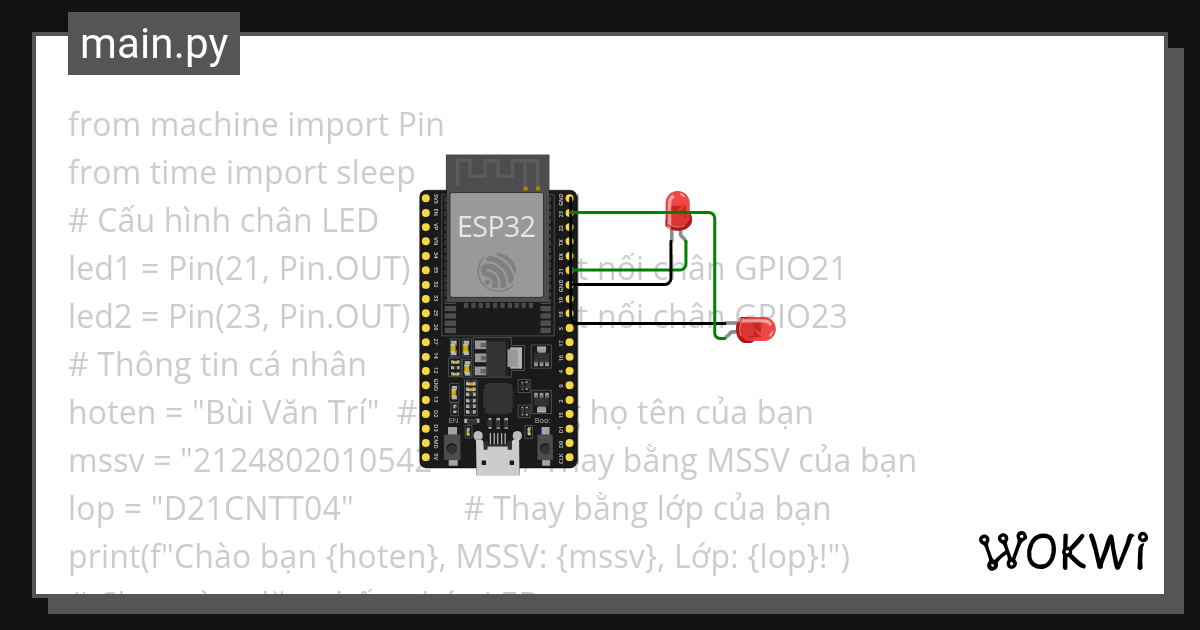 Wokwi - Online ESP32, STM32, Arduino Simulator