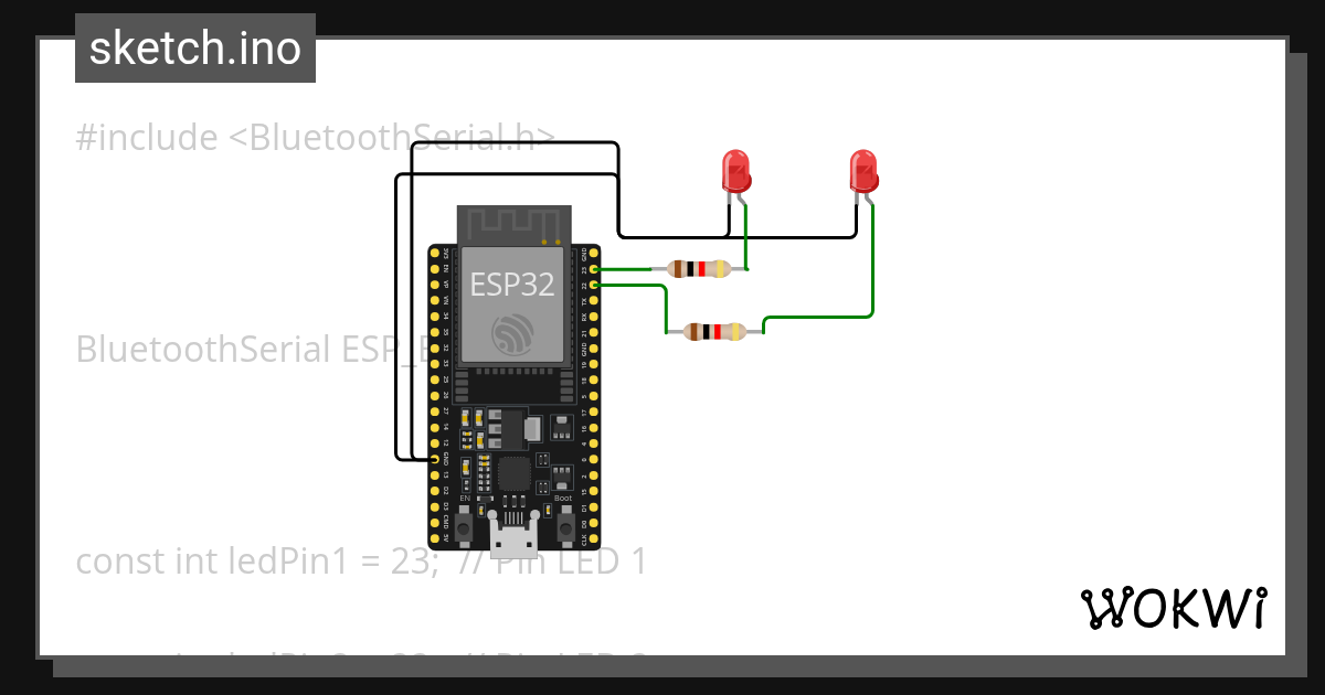 project 07 - Wokwi ESP32, STM32, Arduino Simulator