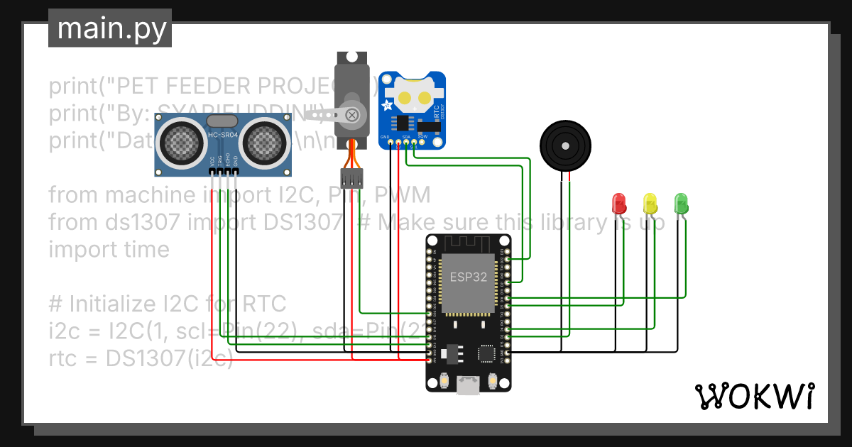 Wokwi Online ESP32 STM32 Arduino Simulator