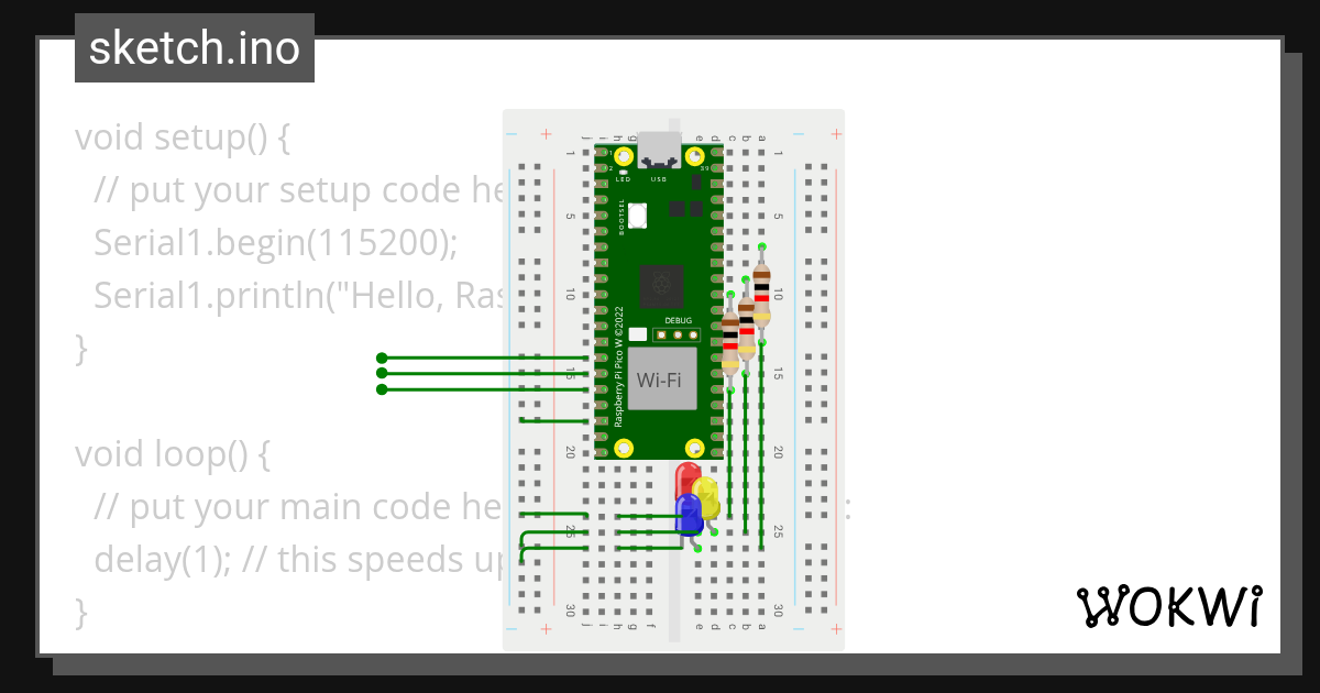 p1 - Wokwi ESP32, STM32, Arduino Simulator