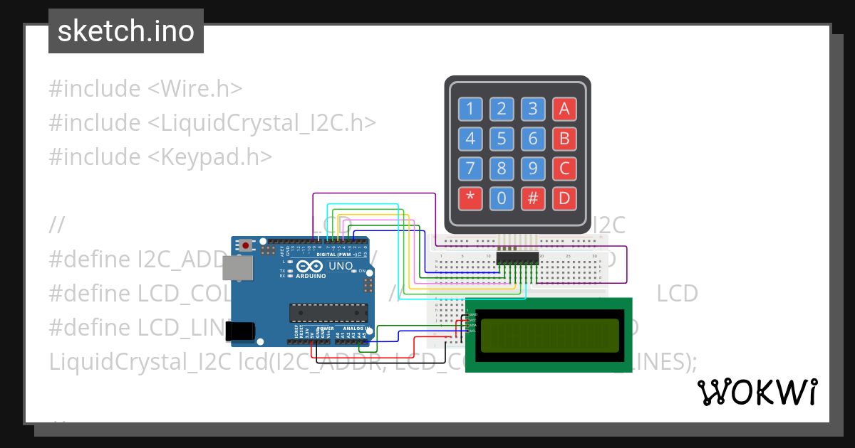 Calculator With Lcd Wokwi Esp32 Stm32 Arduino Simulator 4612