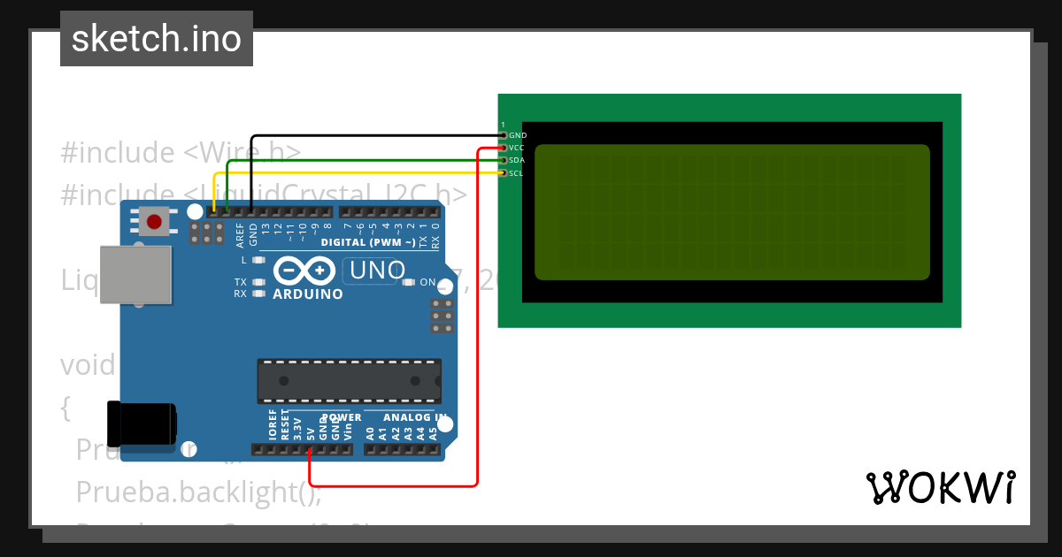 lcd ejemplo - Wokwi ESP32, STM32, Arduino Simulator lcd ejemplo - Wokwi ESP32, STM32, Arduino Simulator