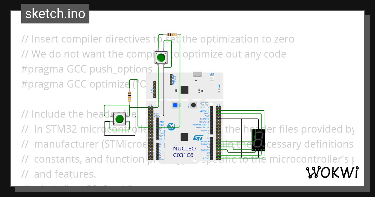 Wokwi - Online ESP32, STM32, Arduino Simulator