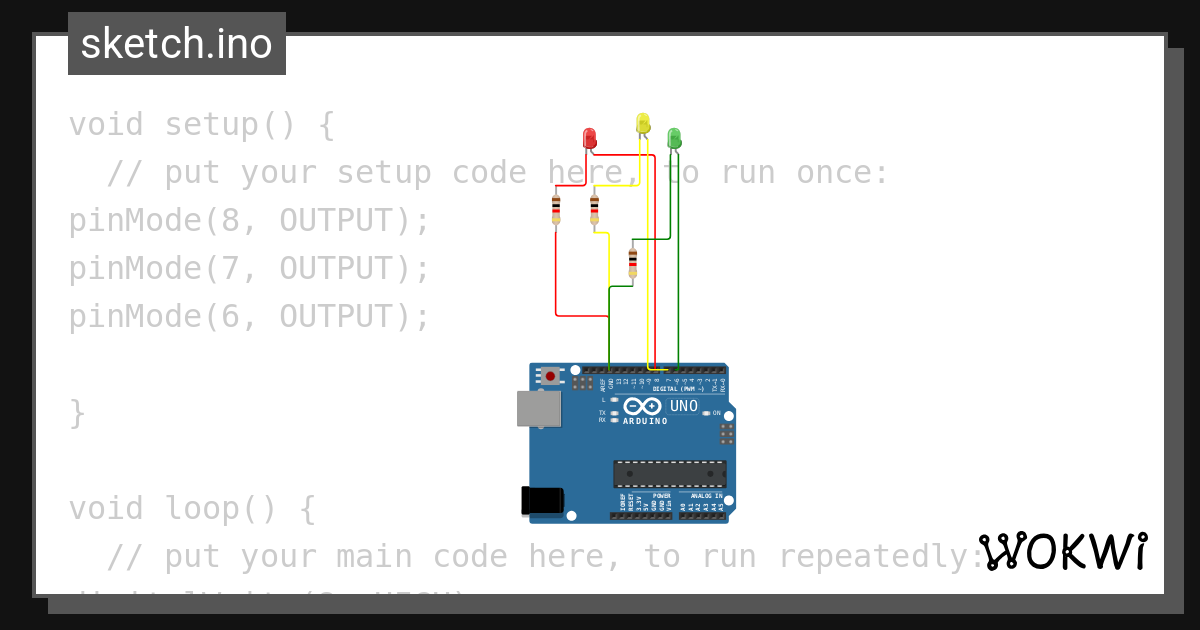 Radit Lampu Lalu Intas Wokwi Esp32 Stm32 Arduino Simulator 4239