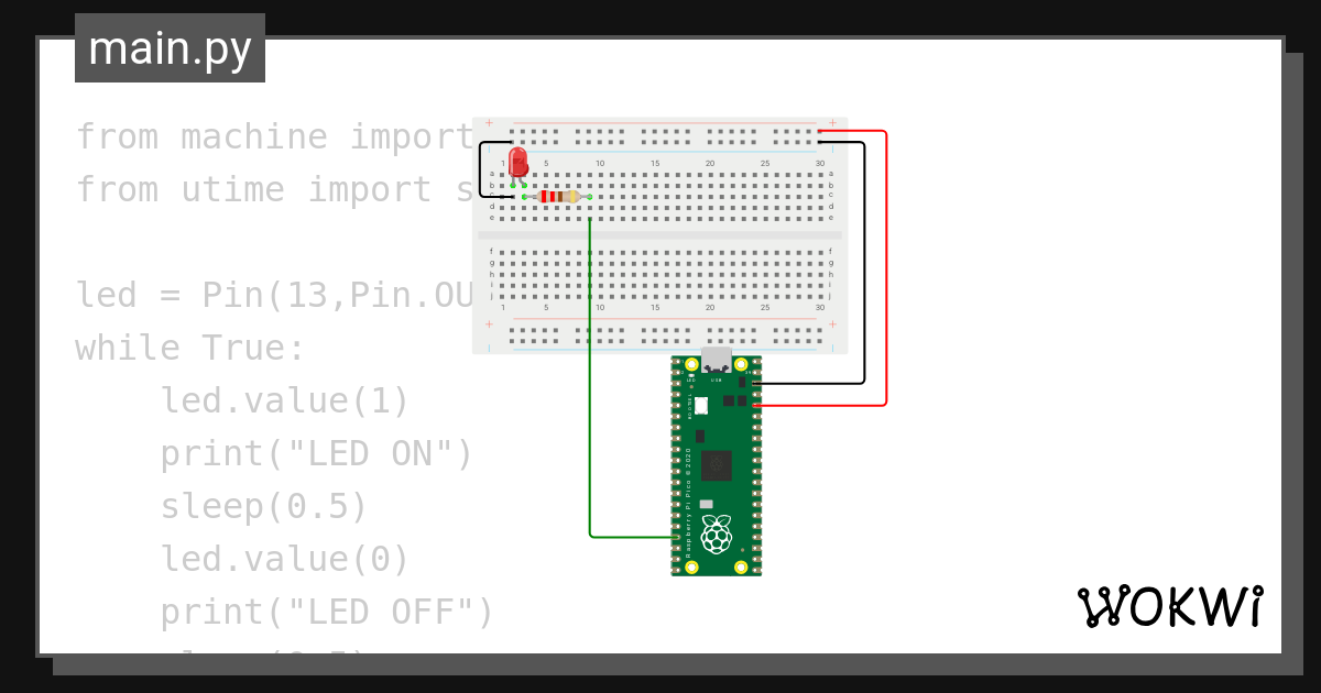 Picoblink Wokwi Esp32 Stm32 Arduino Simulator 8458