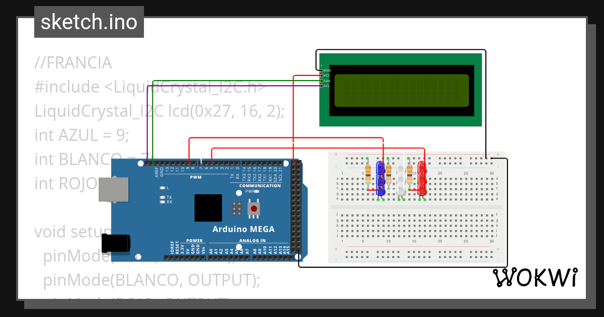 bandera - Wokwi ESP32, STM32, Arduino Simulator