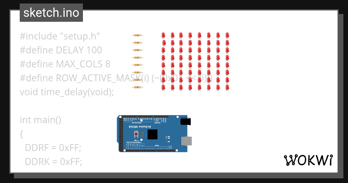 Espproblemset2dotmatrix2 Wokwi Esp32 Stm32 Arduino Simulator 5850