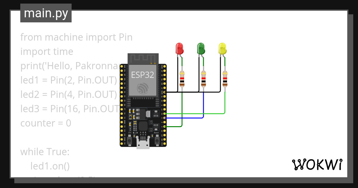 Wokwi - Online ESP32, STM32, Arduino Simulator