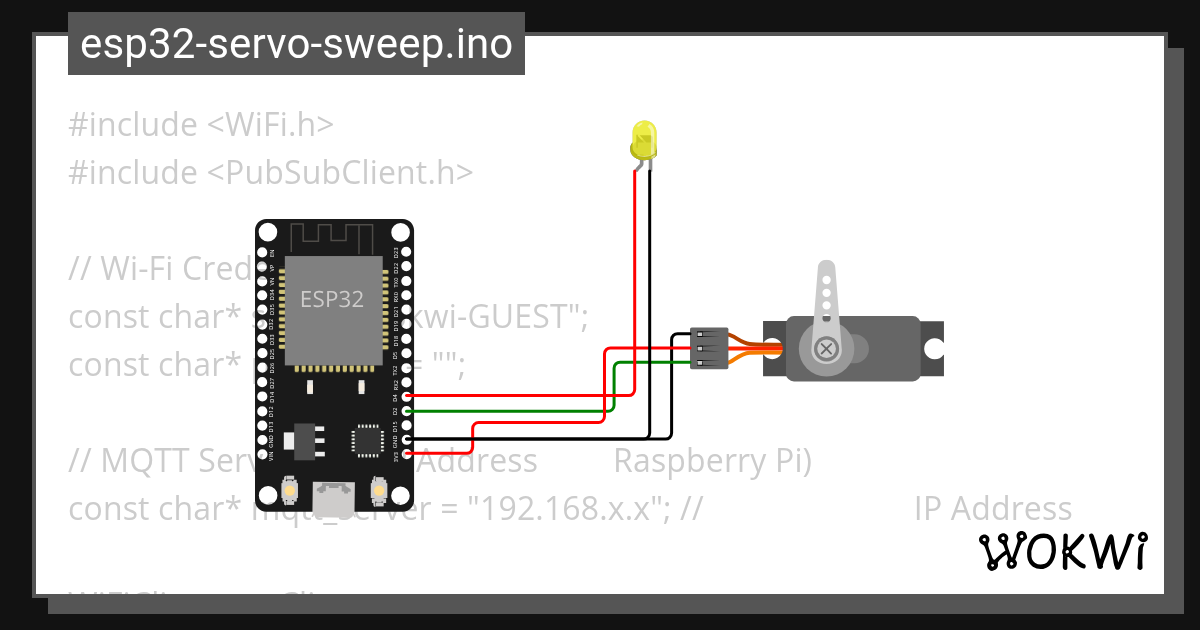 esp32-servo-sweep - Wokwi ESP32, STM32, Arduino Simulator