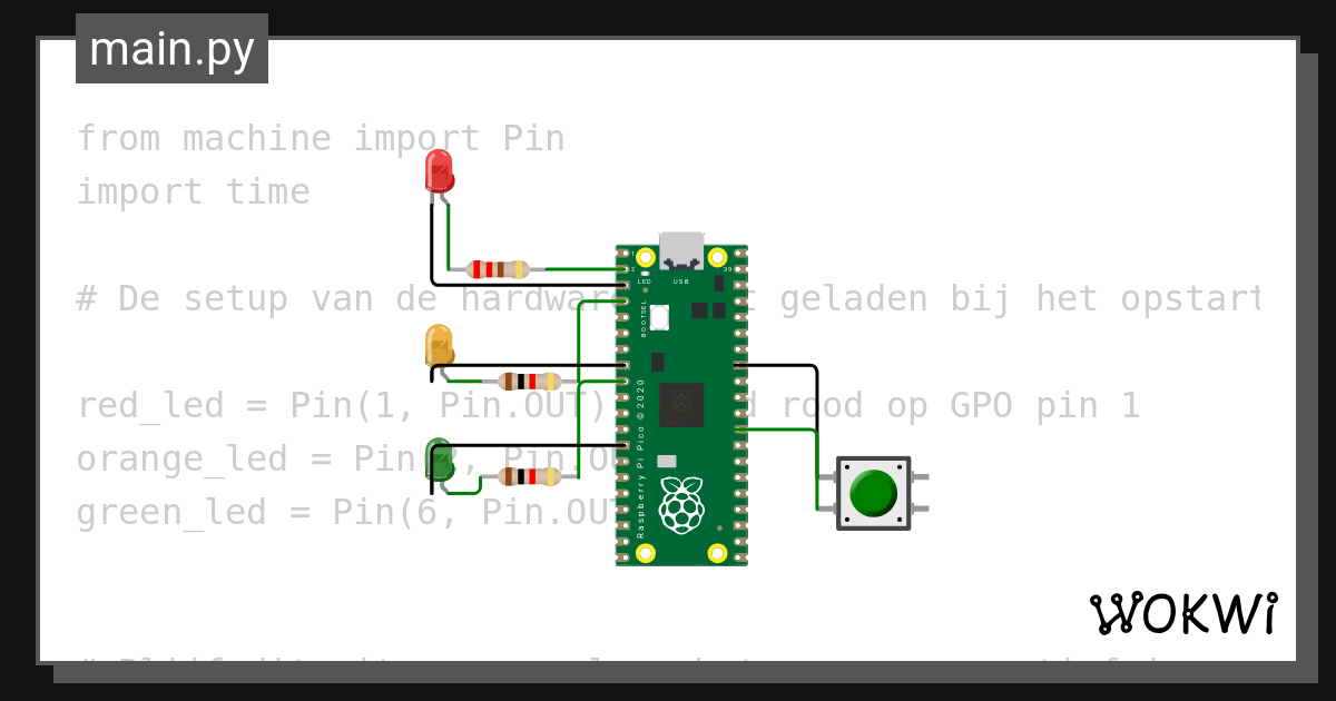 Stoplicht Workshop Startproject Copy 2 Wokwi Esp32 Stm32 Arduino 5592