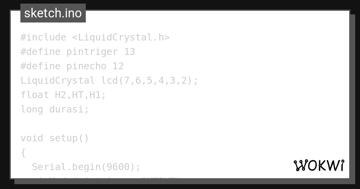 Syahda Akmalina 12 Ipa 3 Wokwi Esp32 Stm32 Arduino Simulator 8918
