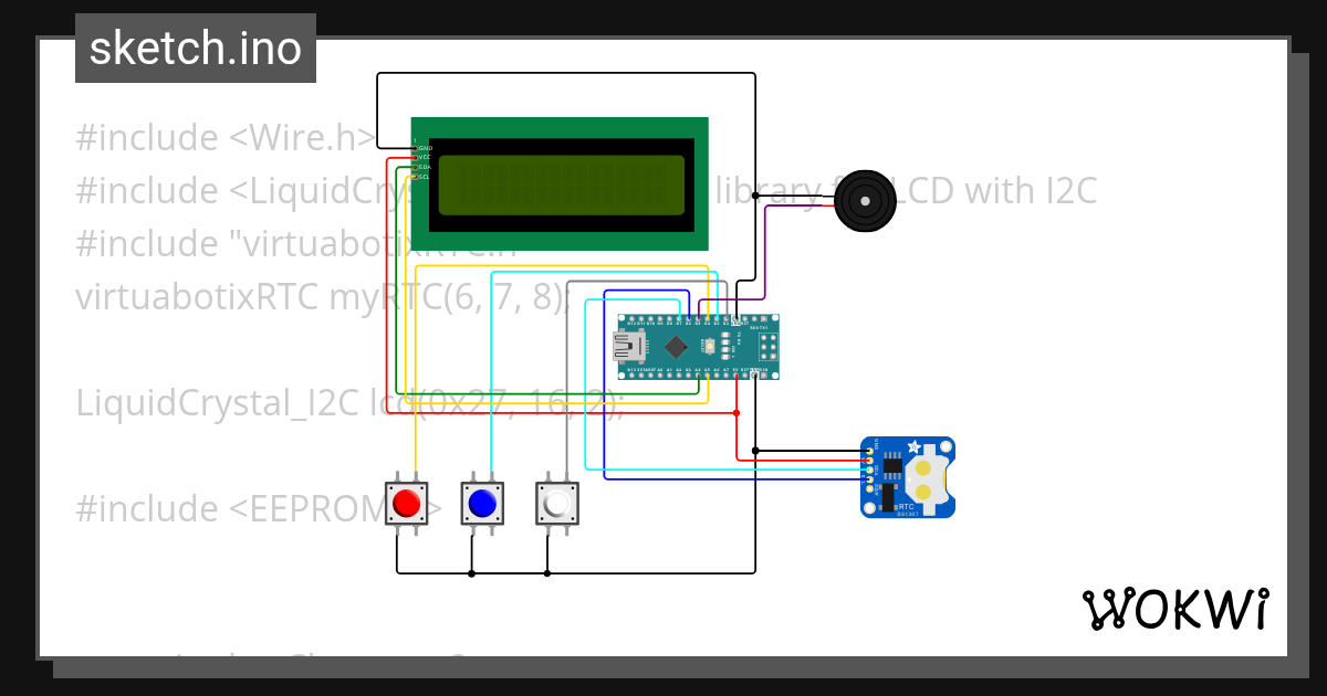 alarm test - Wokwi ESP32, STM32, Arduino Simulator