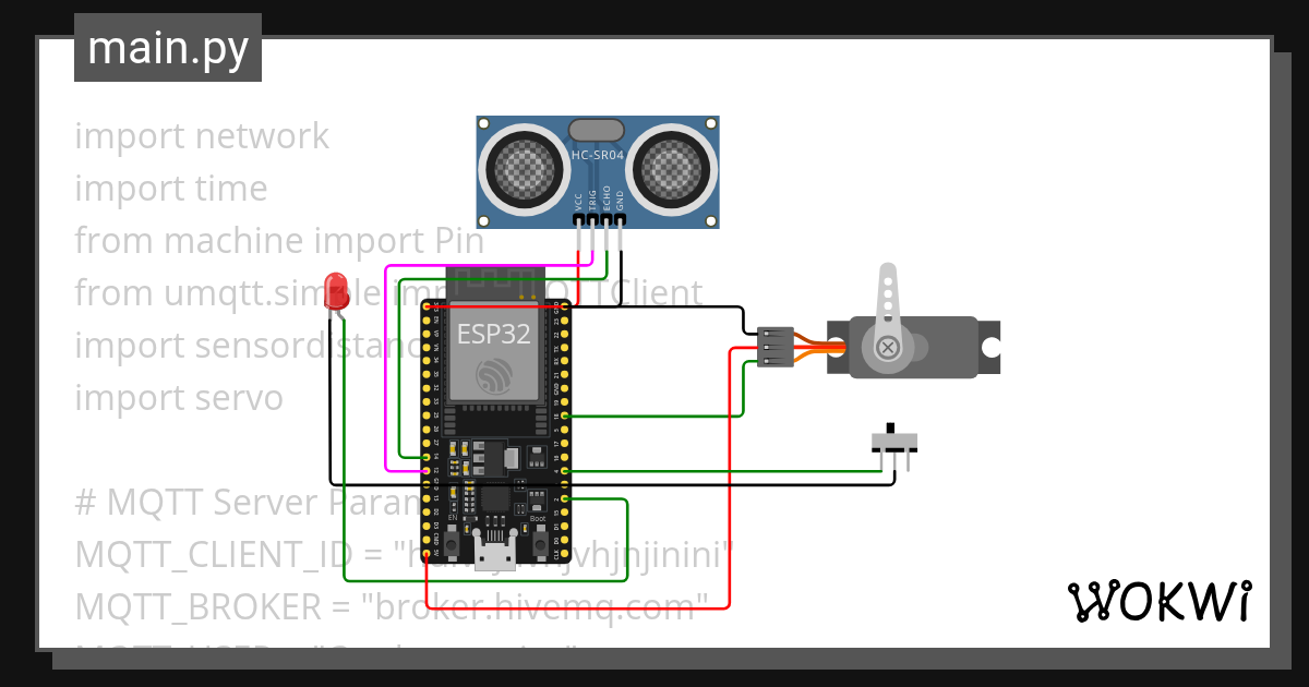 compactador lixo Copy - Wokwi ESP32, STM32, Arduino Simulator