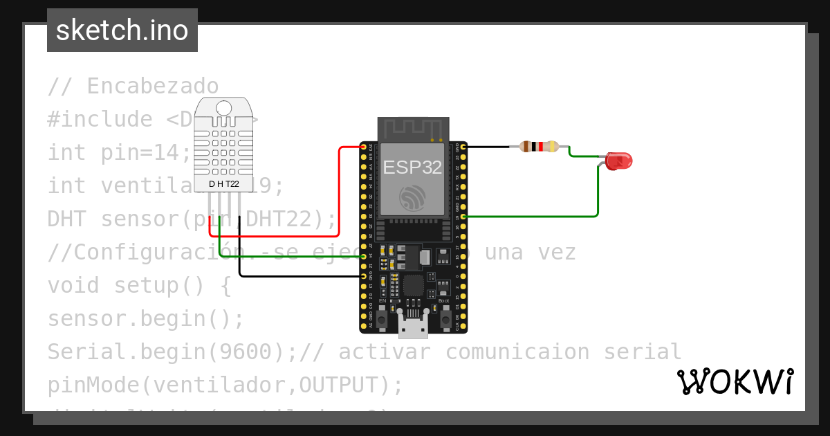 Programa Temperatura Wokwi Esp32 Stm32 Arduino Simulator 2673