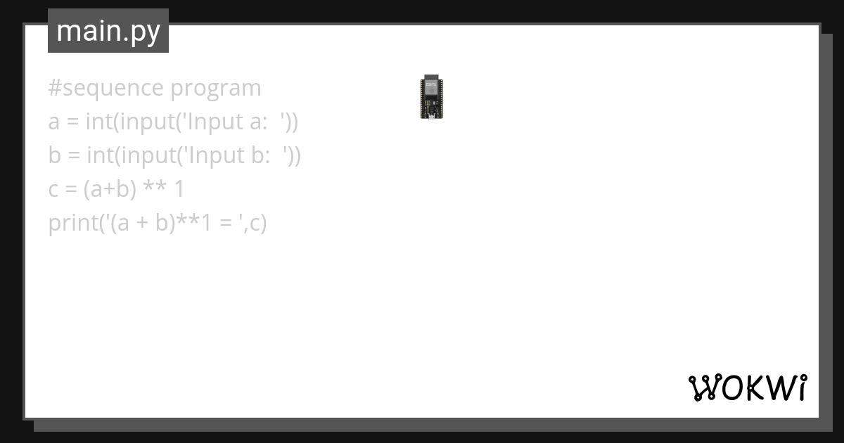 pavita_m37_14_sequence - Wokwi ESP32, STM32, Arduino Simulator pavita_m37_14_sequence - Wokwi ESP32, STM32, Arduino Simulator