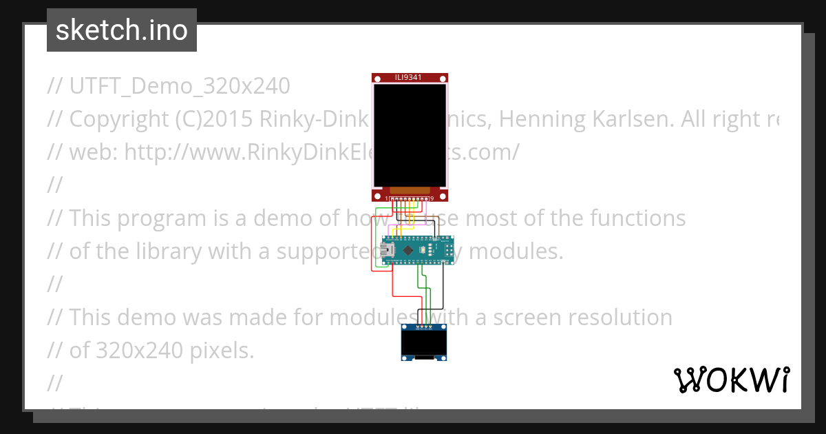 Wokwi - Online ESP32, STM32, Arduino Simulator